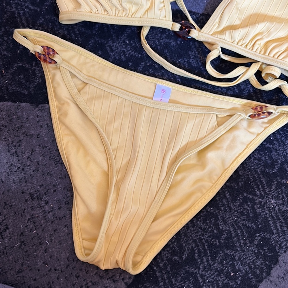 Yellow Bikini Set Gem